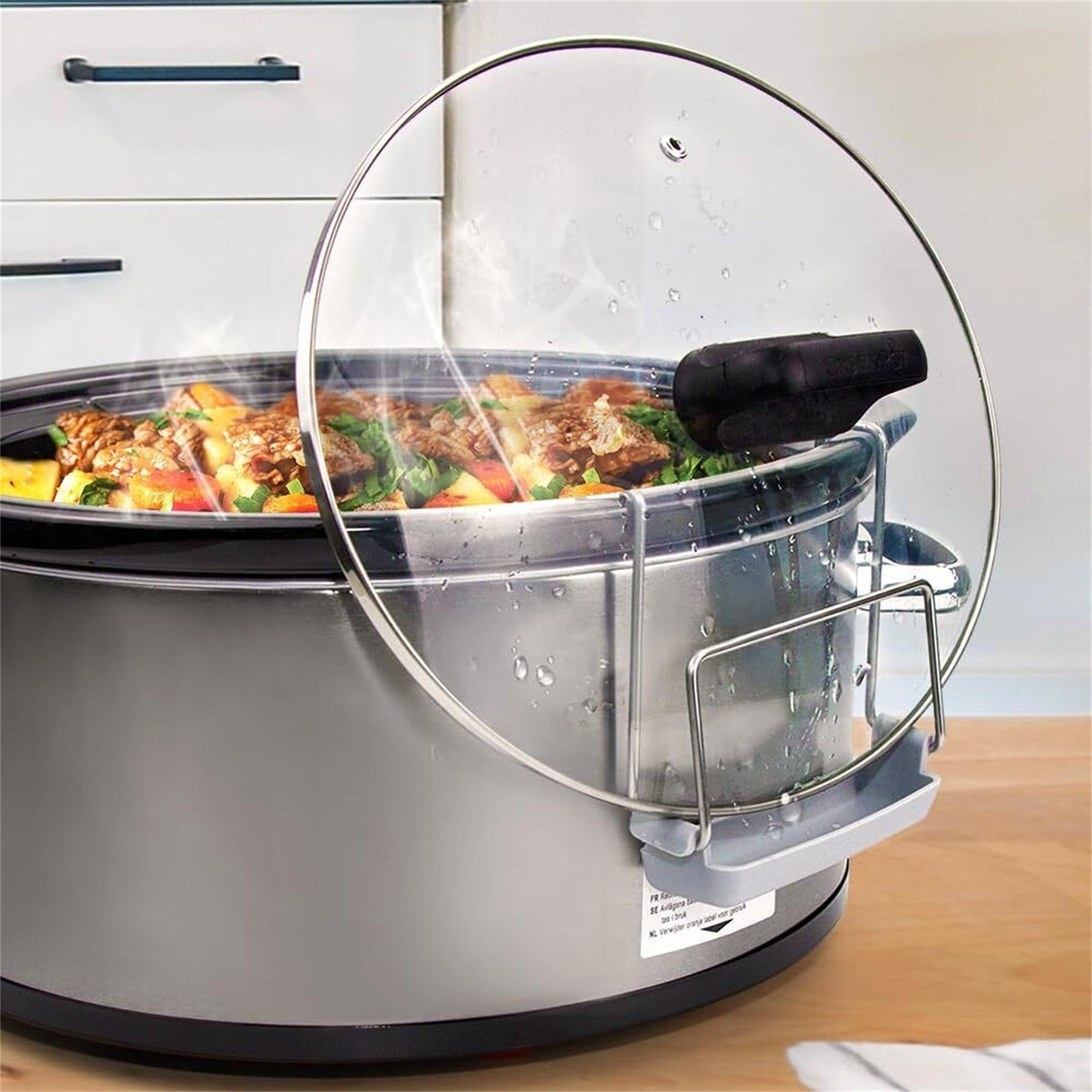 Hengtai Slow Cooker Lid Holder For Cooking Hands-free Lid Organizer ...