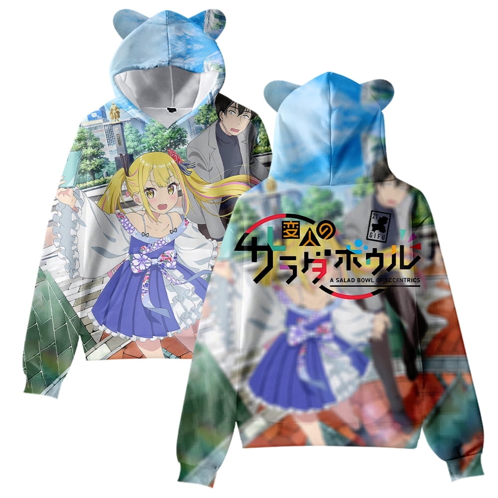 Henjin no Salad Bowl Game 3D printed role-playing male/female bear ear ...