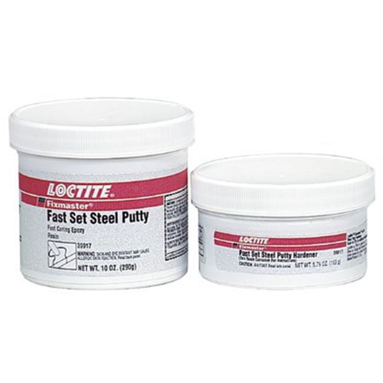 Henkel Corporation Fixmaster Fast Set Steel Putty Kit, 1 lb, Kit, Gray ...