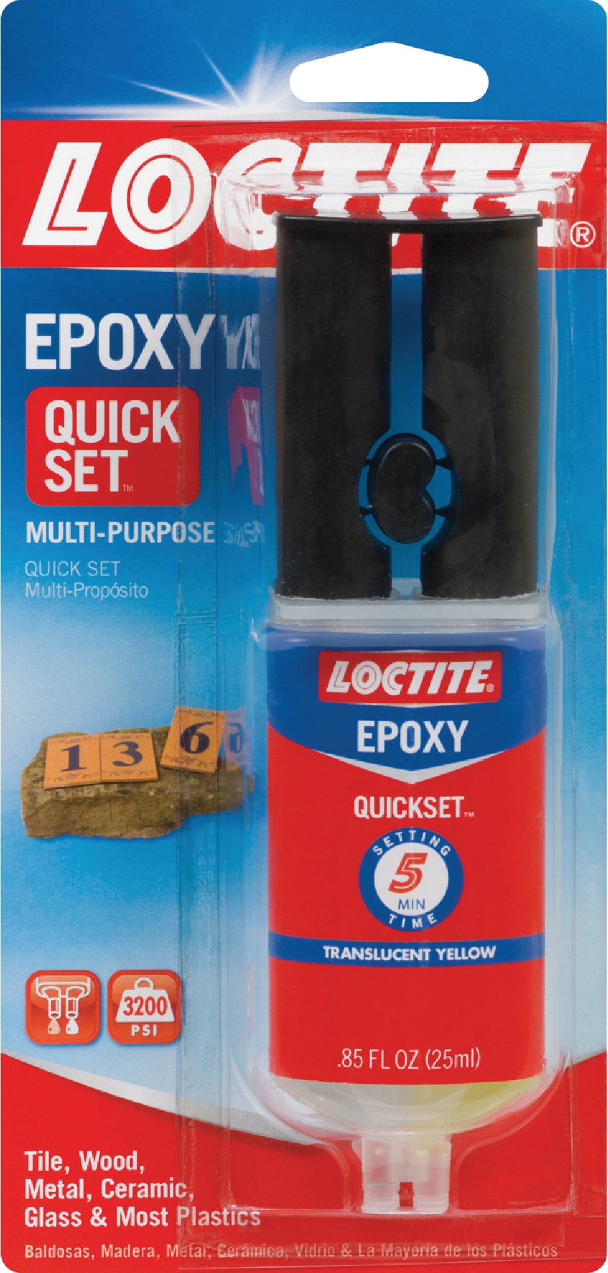 Henkel LOCTITE Quick Set Epoxy 0.85 Oz., Yellow - Walmart.com