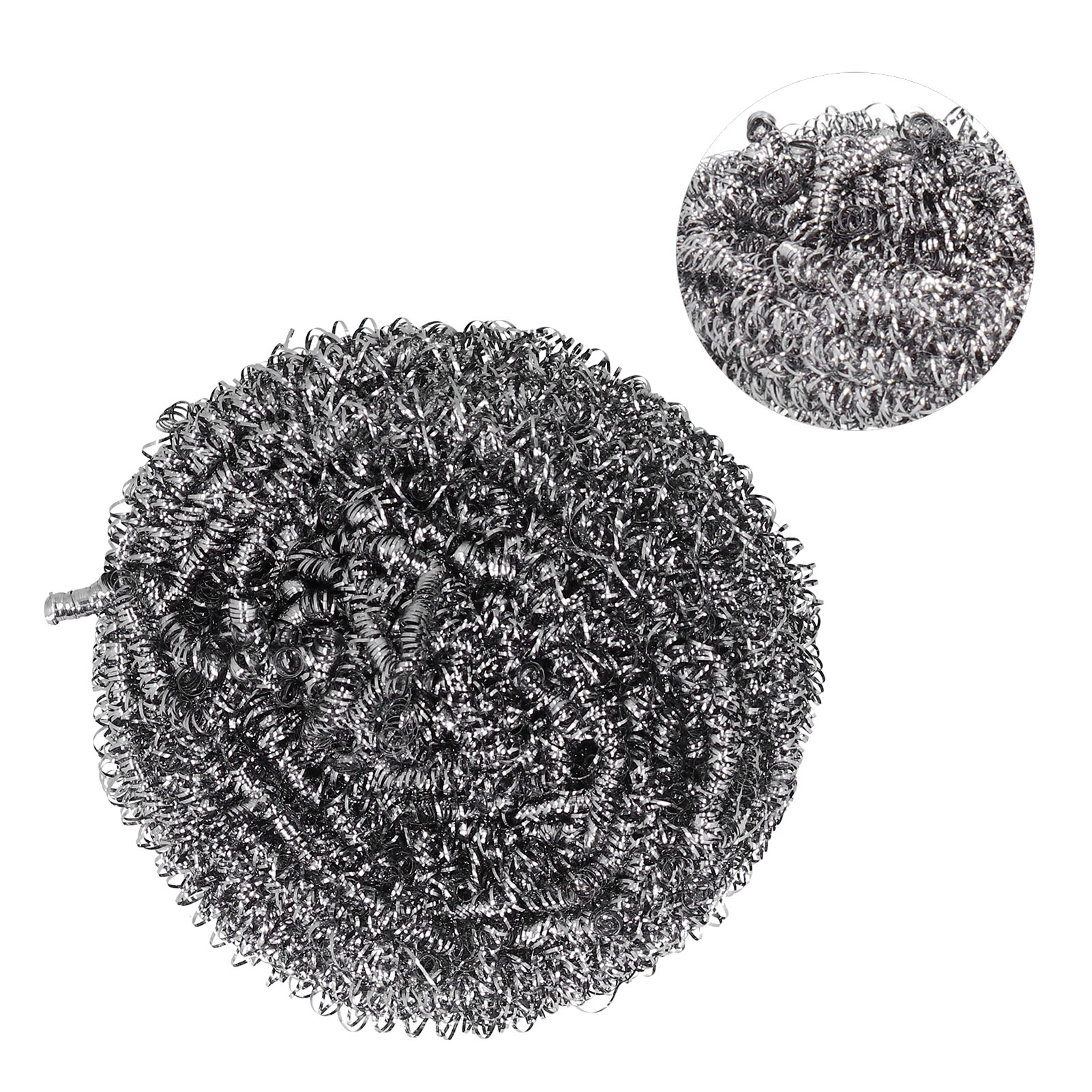 stainless steel scrubber ball, 105gram, comes in dozen - Walmart.com