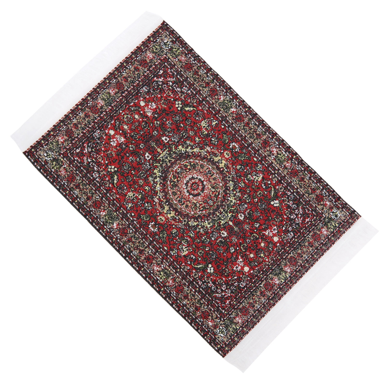 Henmomu Dollhouse Floor Blanket, 1:12 Miniature Carpet Doll House ...