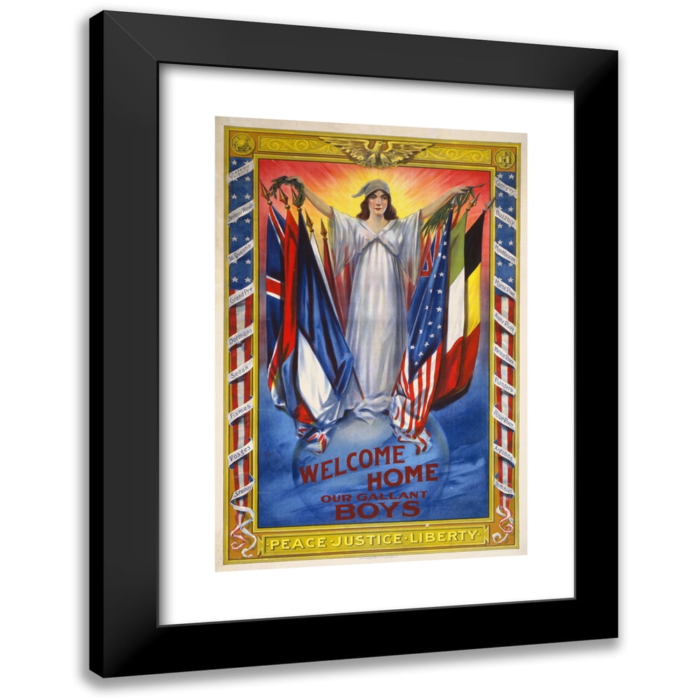 Hennegan and Co 11x14 Black Modern Framed Museum Art Print Titled ...