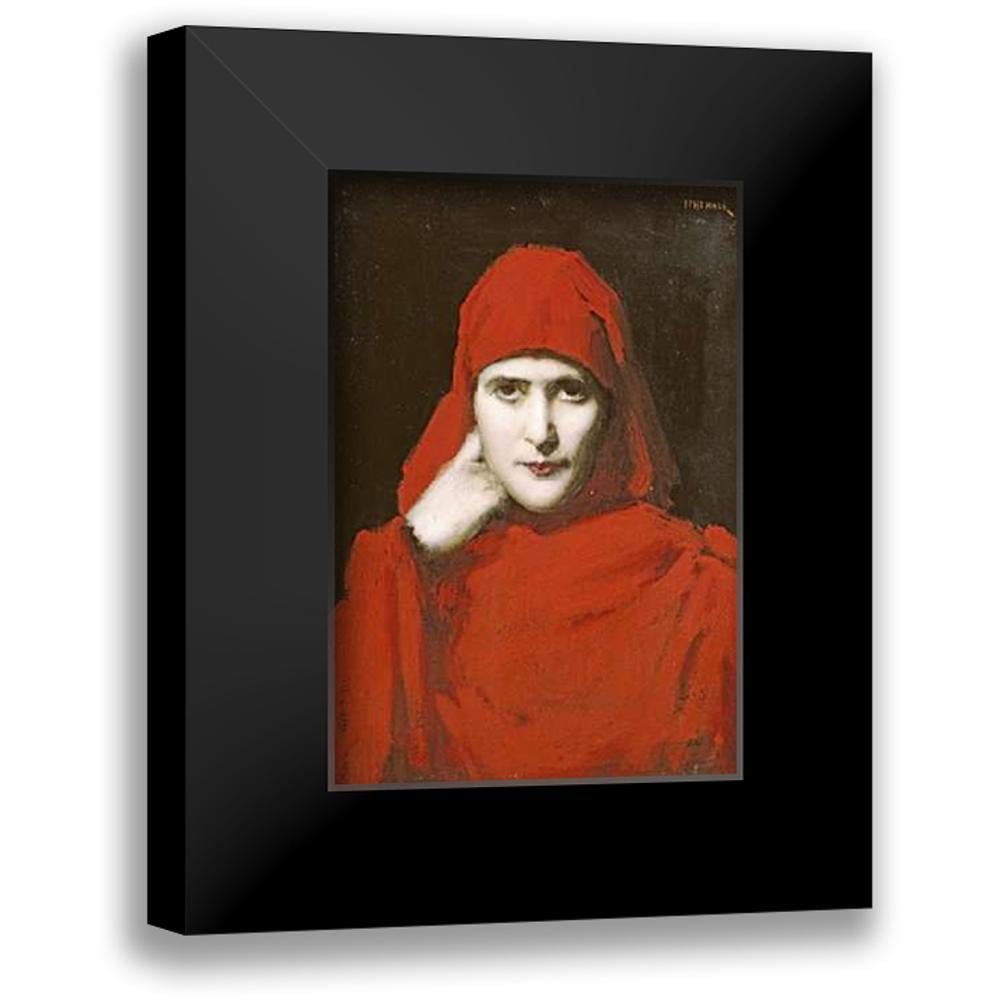 Henner, Jean Jacques 14x18 Black Modern Framed Museum Art Print Titled ...
