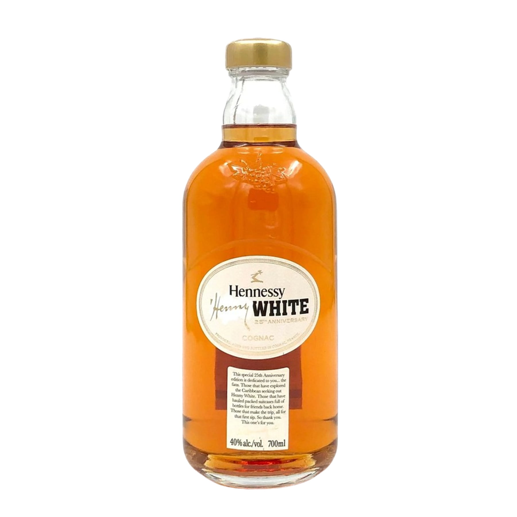 Hennessy Henny White 25th Anniversary Cognac, 700 ml Glass, ABV 40.0% ...