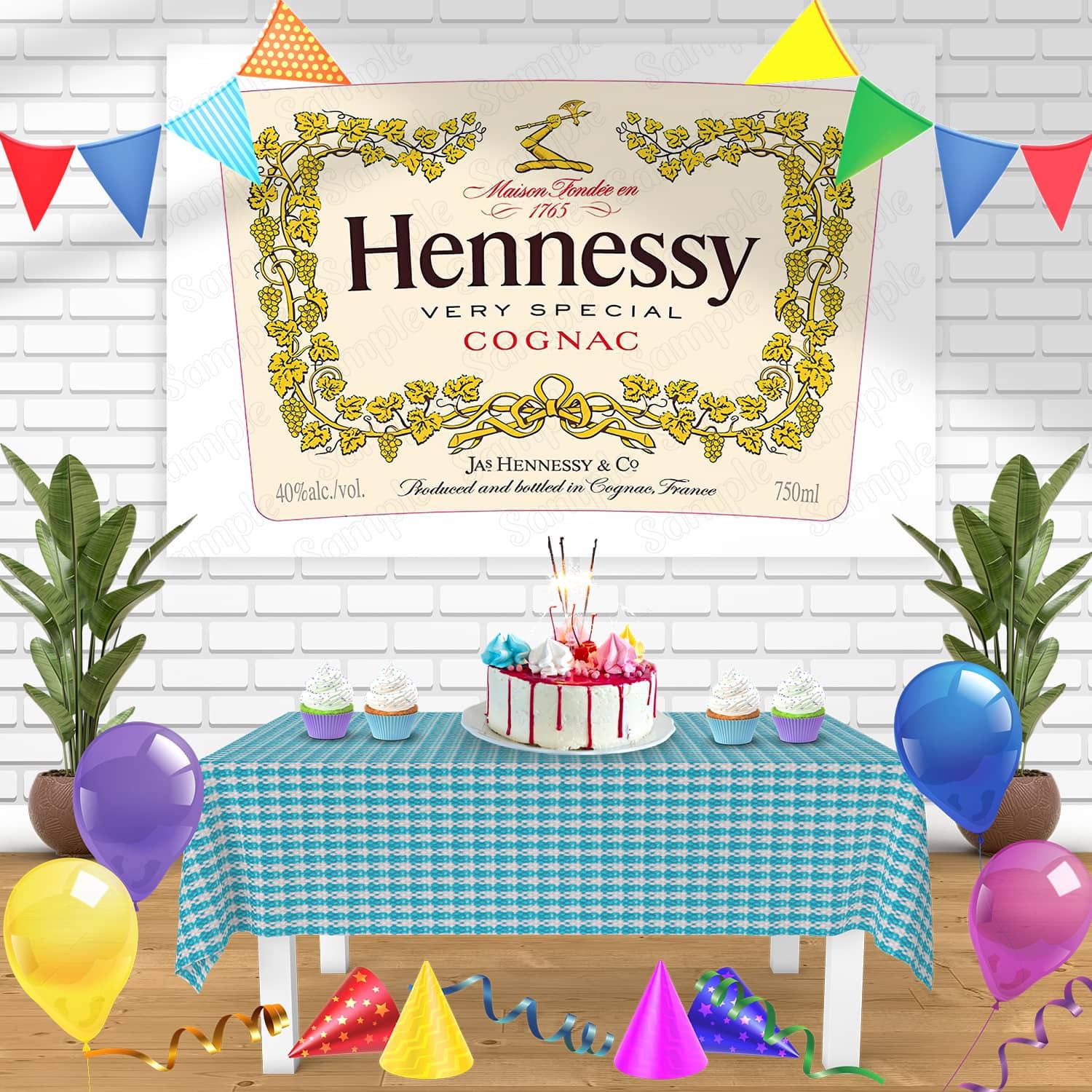 Hennessy Party Decorations
