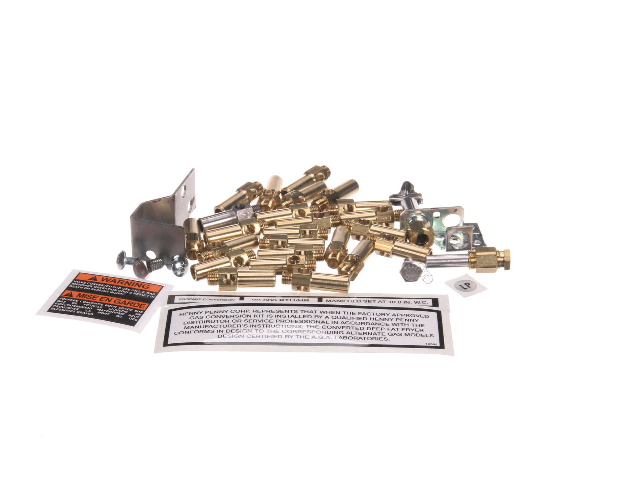Henny Penny 14324 Natural Gas to Liquid Propane Conversion Kit ...