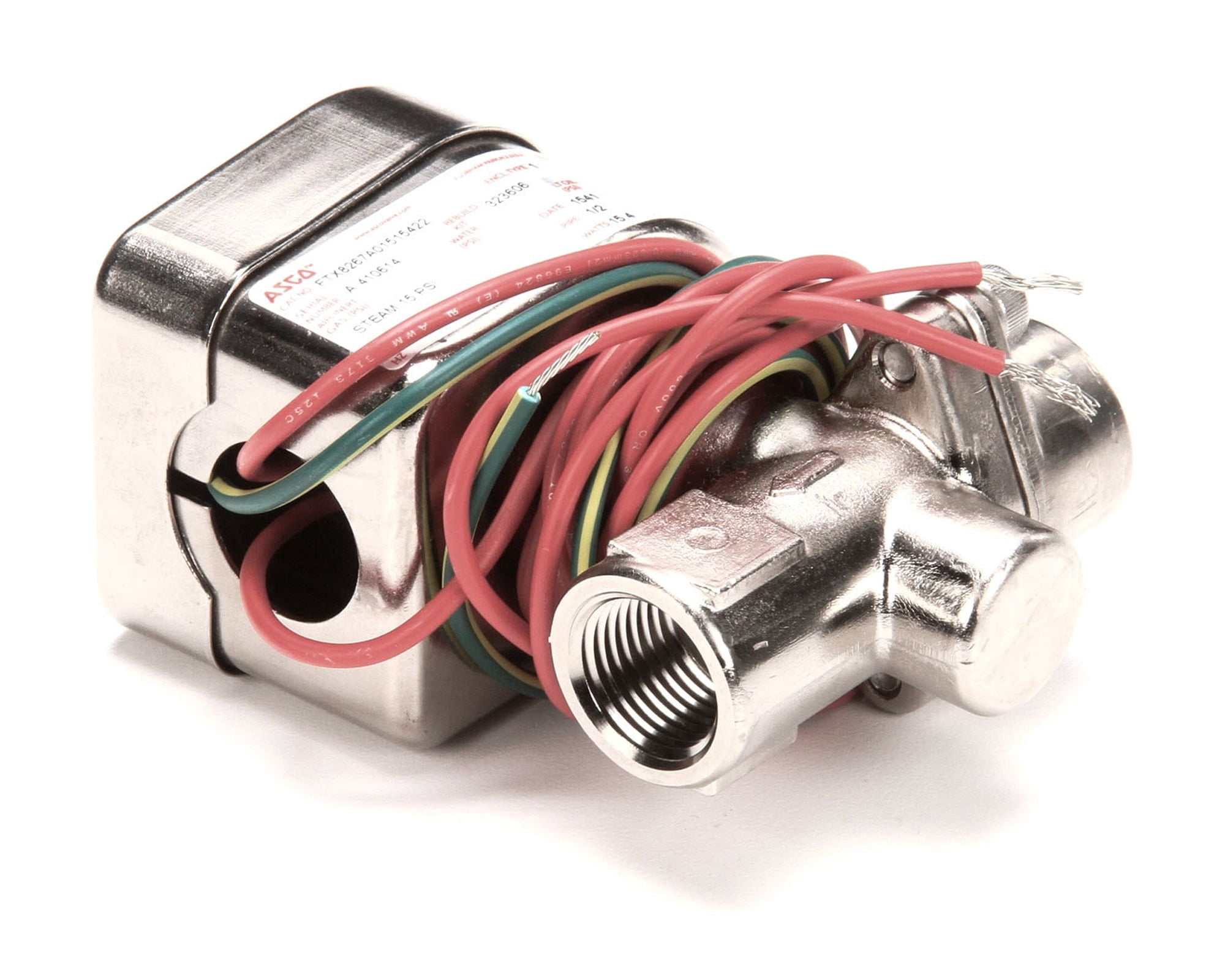 Henny Penny 29698 Solenoid Valve, 24V, 50 Hz, 9" Height, 9" Width, 7 ...