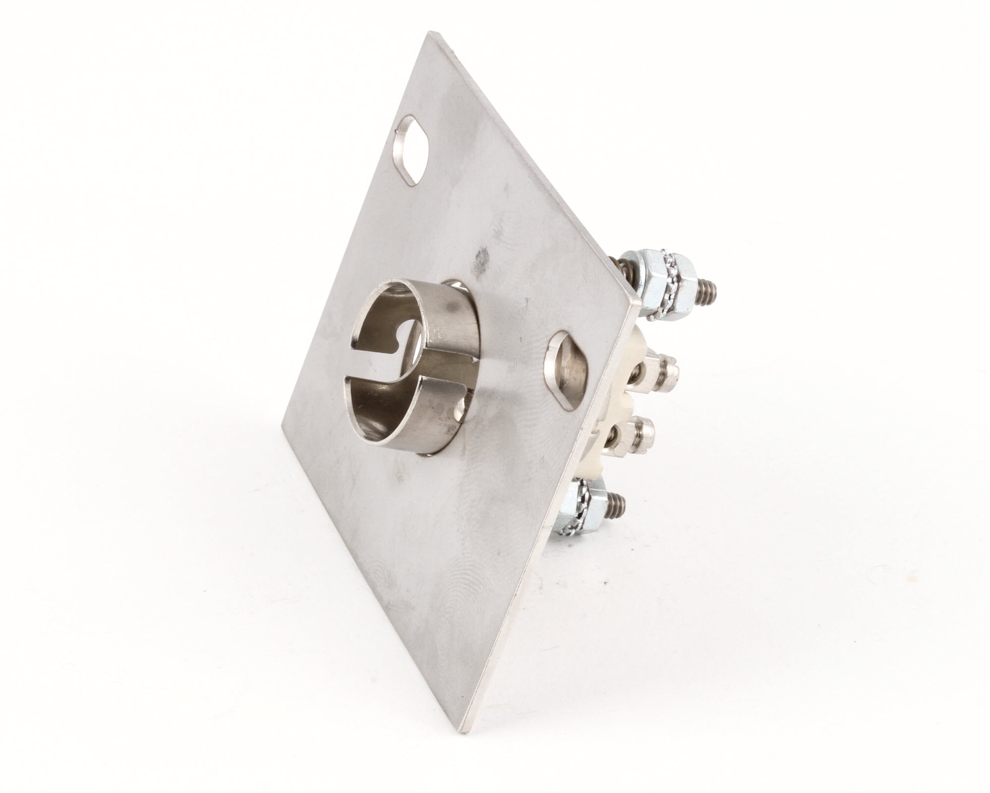 Henny Penny 79656 Lamp Socket/Mouting Plate Assembly - Walmart.com