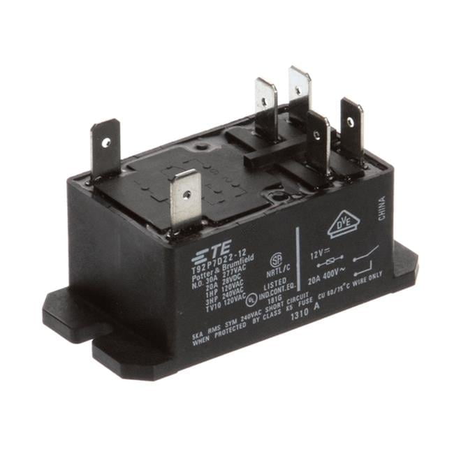 Henny Penny ME90-008 1.5 in. 12VDC 30A Coil PB T92 Relay - Walmart.com