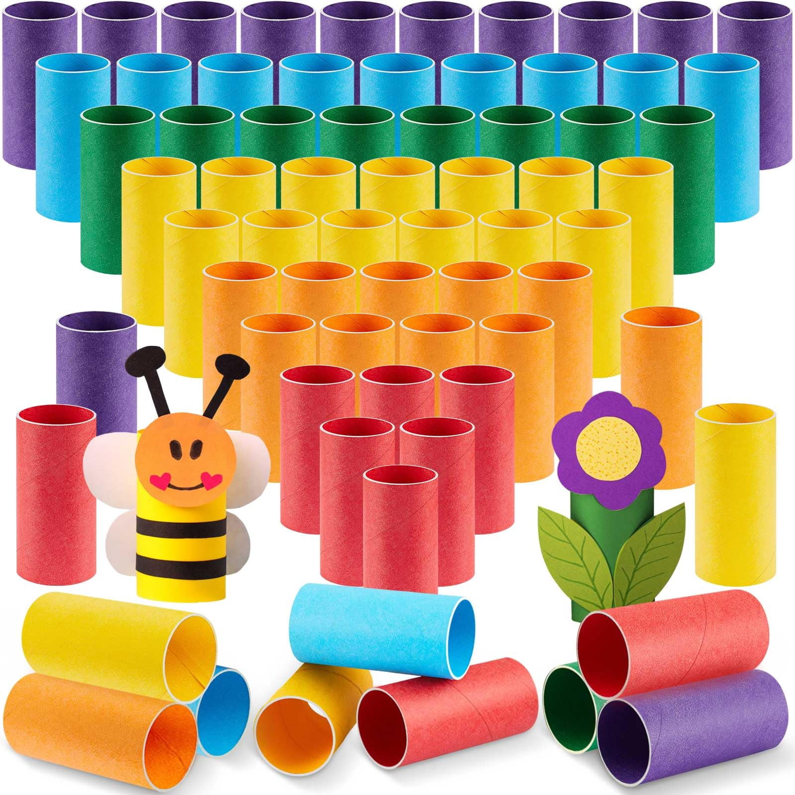 Henoyso 200 PcsTRDN End of School Year Gift Cardboard Tubes for Craft ...