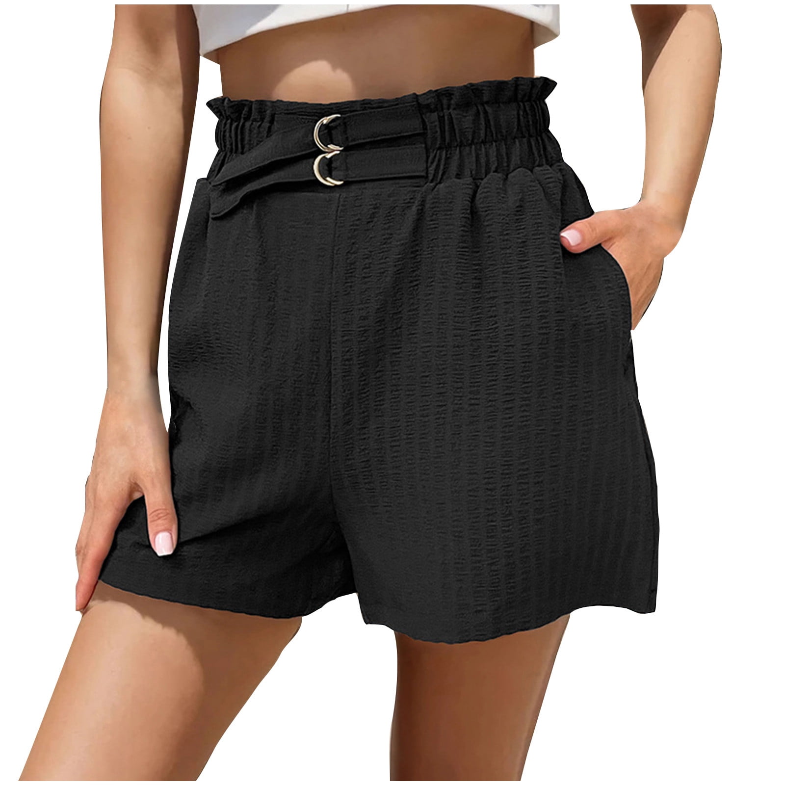 Henpk New Arrivals 2024 Now Trending 2024 Bermuda Shorts For Women Yoga Pants For Women Tummy ...