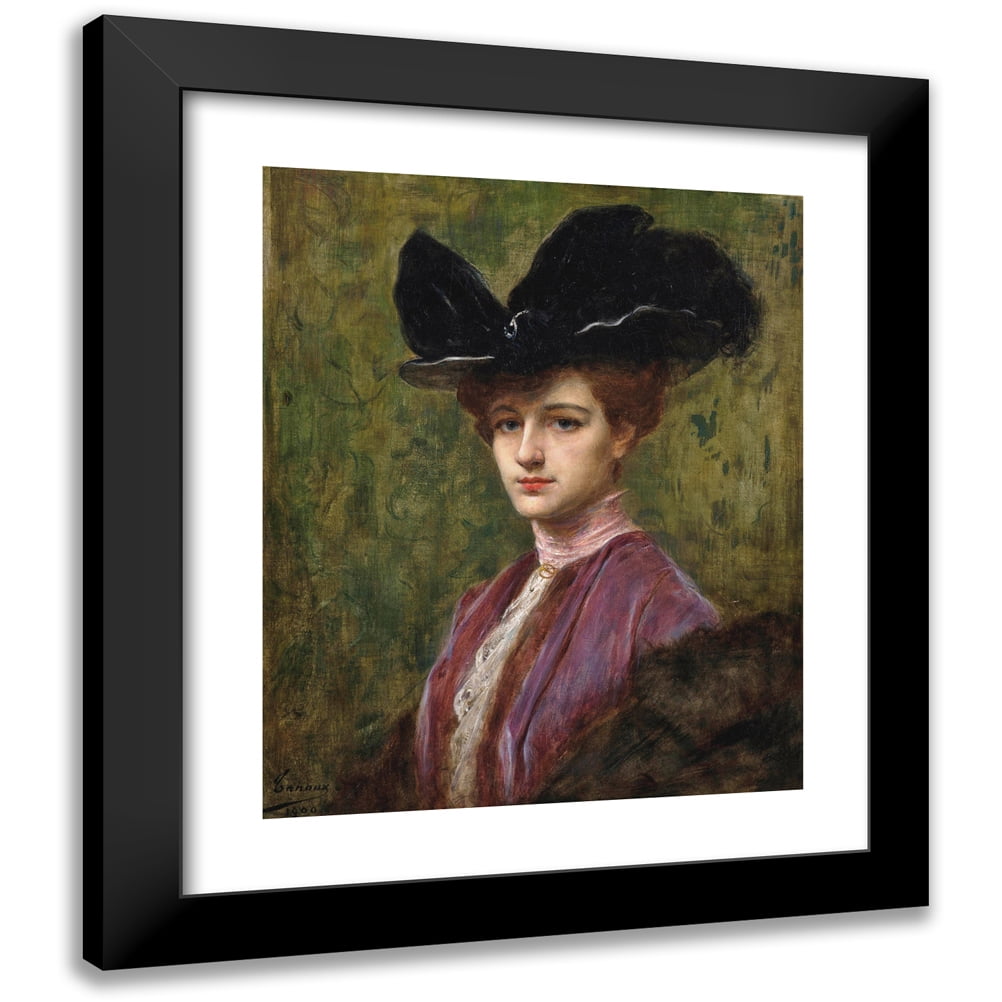 Henri Adrien Tanoux 12x14 Black Modern Framed Museum Art Print Titled ...