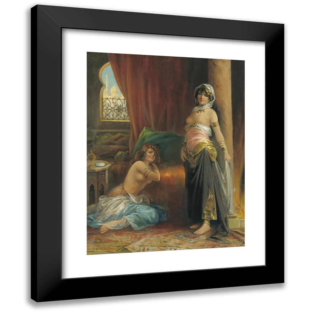 Henri Adrien Tanoux 15x18 Black Modern Framed Museum Art Print Titled ...