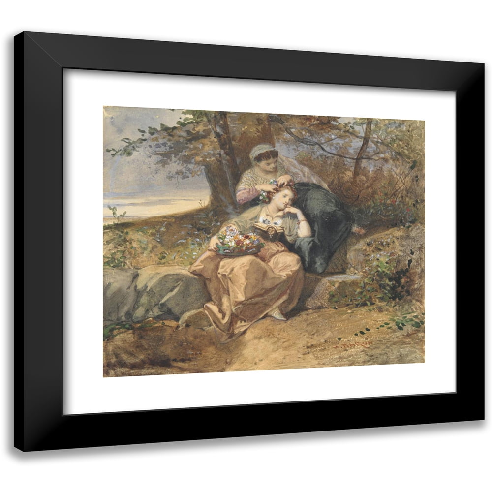 Henri-Charles-Antoine Baron 17x15 Black Modern Framed Museum Art Print ...