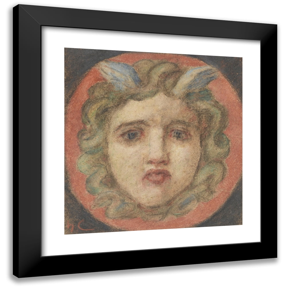 Henri Cros 15x16 Black Modern Framed Museum Art Print Titled - Medusa's ...