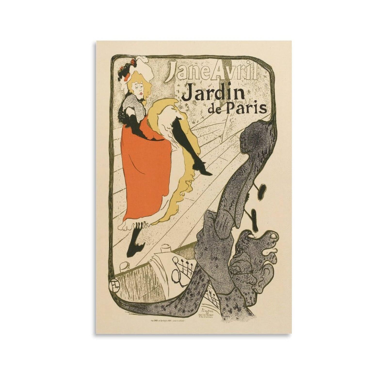 Henri De Toulouse Lautrec Vintage Posters French Painter's ...