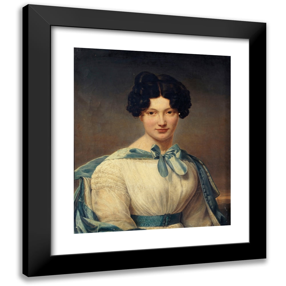 Henri-François Riesener 15x17 Black Modern Framed Museum Art Print ...