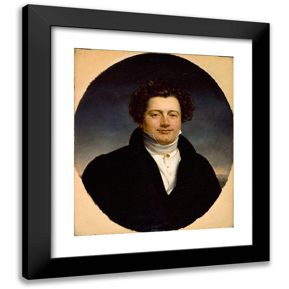 Henri-François Riesener 20x23 Black Modern Framed Museum Art Print ...