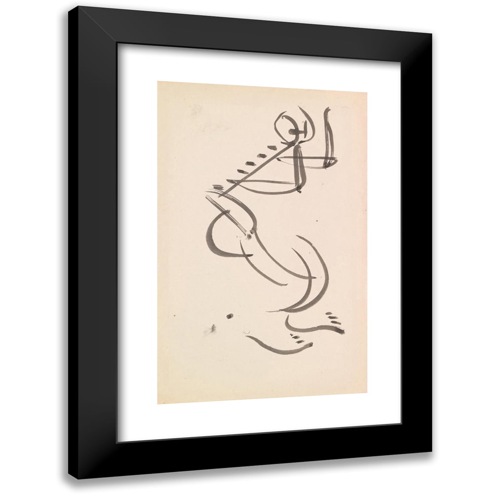 Henri Gaudier-Brzeska 13x18 Black Modern Framed Museum Art Print Titled ...