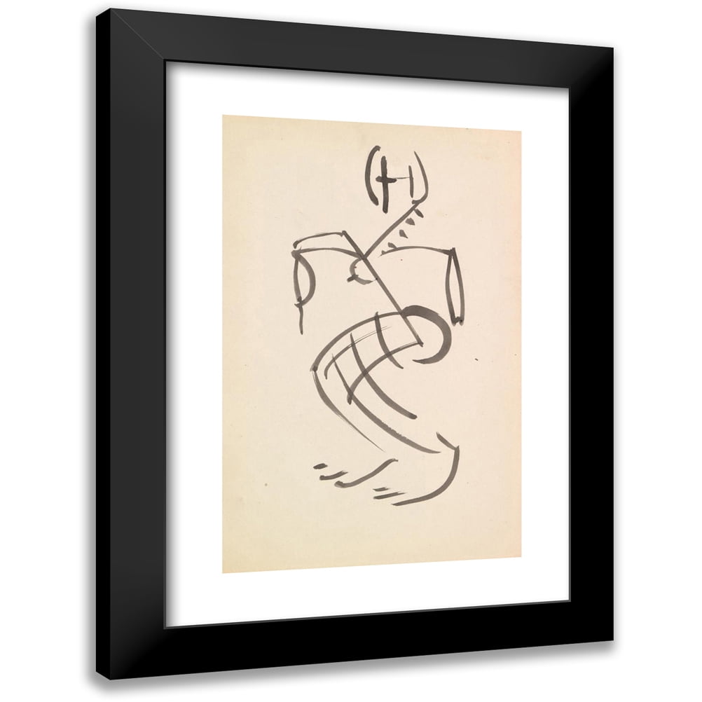 Henri Gaudier-Brzeska 13x18 Black Modern Framed Museum Art Print Titled ...