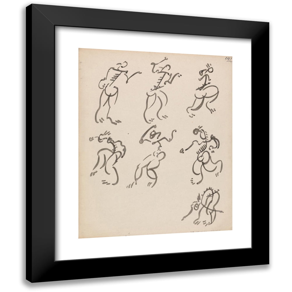 Henri Gaudier-Brzeska 15x18 Black Modern Framed Museum Art Print Titled ...