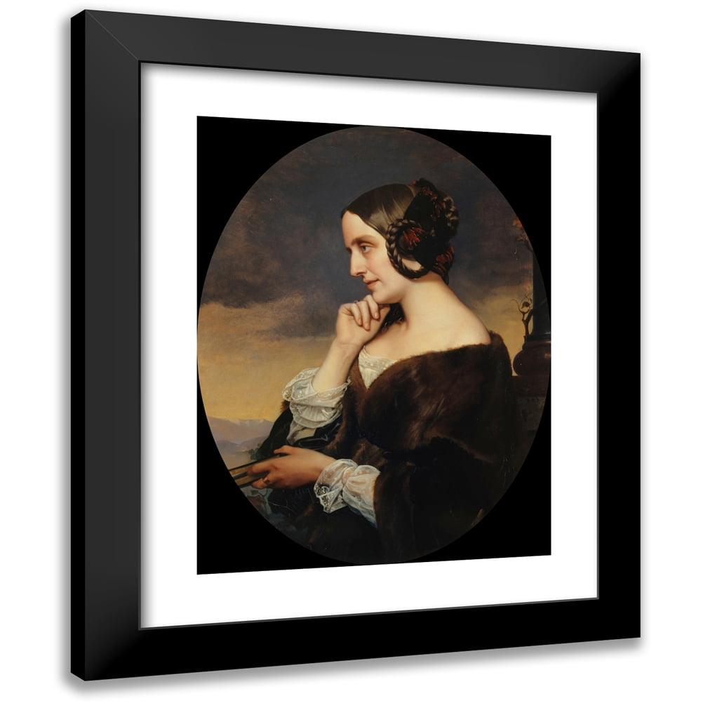 Henri Lehmann 12x14 Black Modern Framed Museum Art Print Titled ...