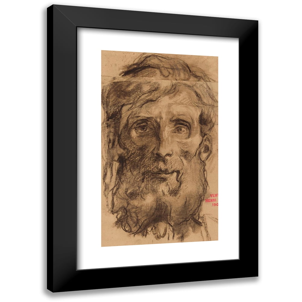 Henri Leopold Lévy 10x14 Black Modern Framed Museum Art Print Titled ...