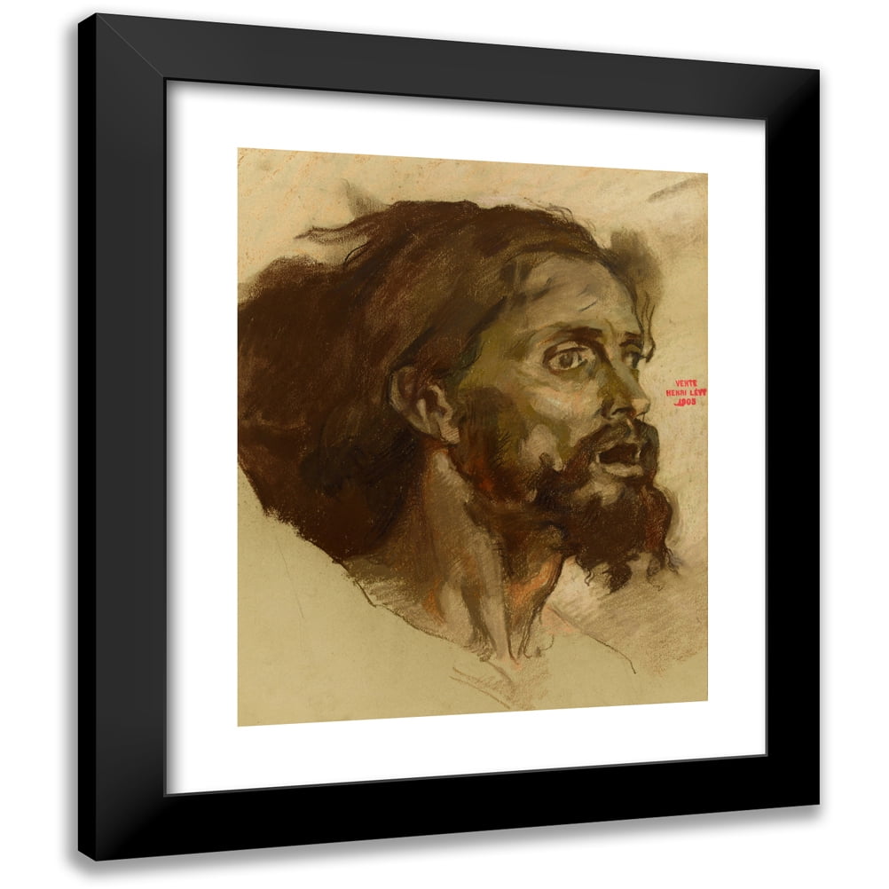 Henri Leopold Lévy 15x18 Black Modern Framed Museum Art Print Titled ...
