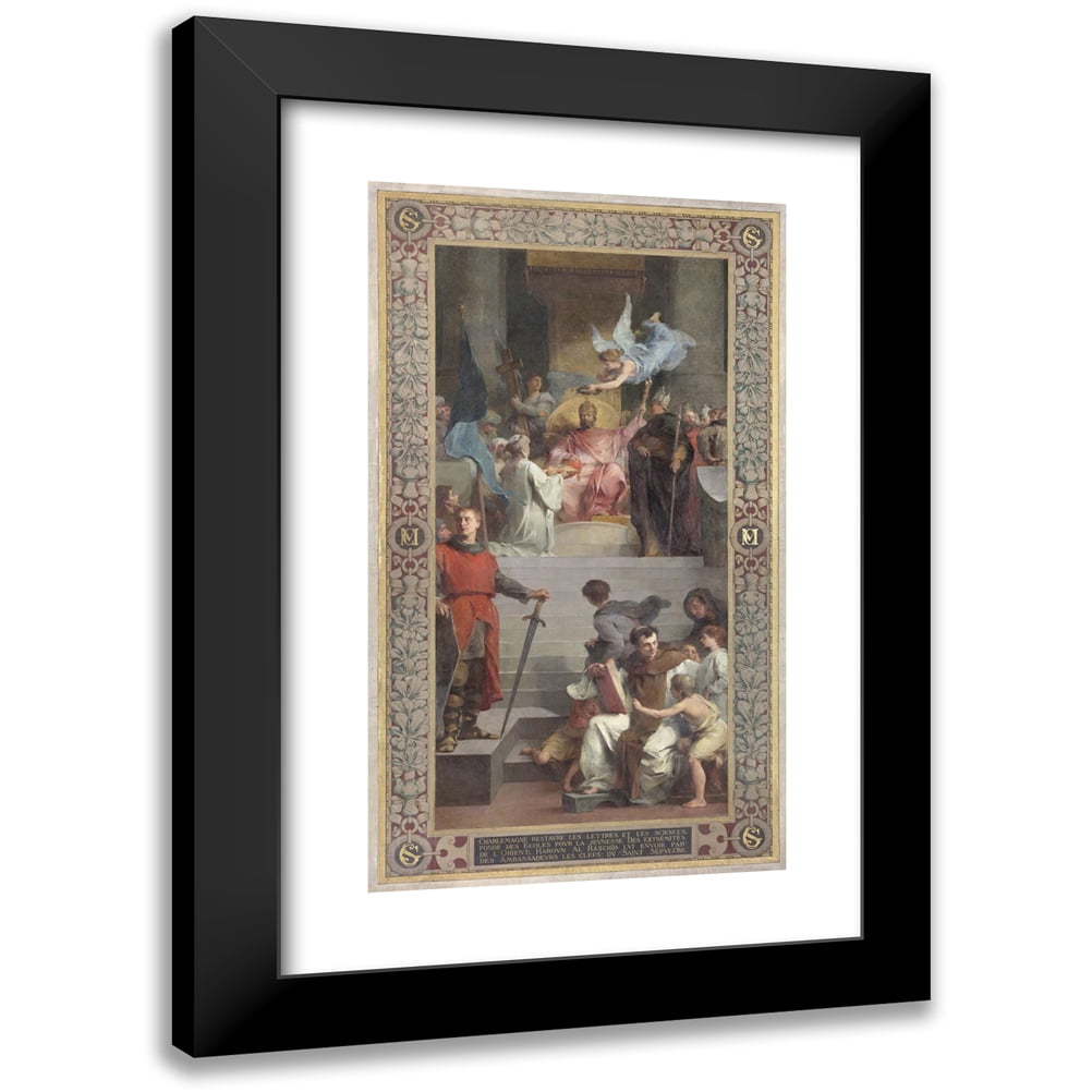 Henri Leopold Lévy 15x24 Black Modern Framed Museum Art Print Titled ...