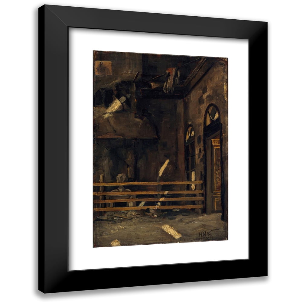 Henri-Martin Vos 11x14 Black Modern Framed Museum Art Print Titled ...