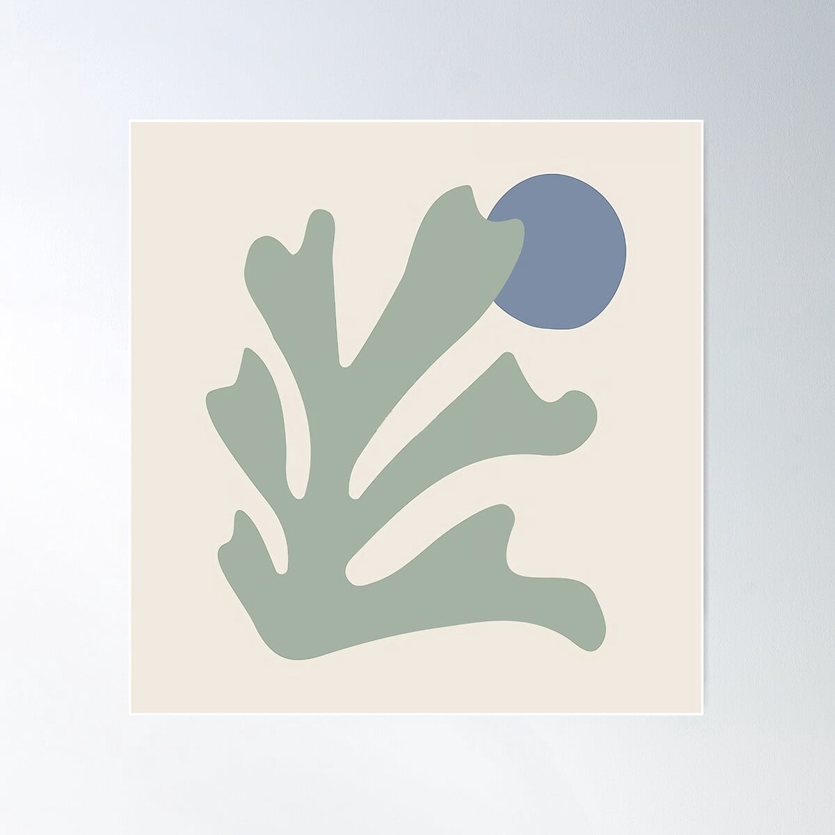 Henri Matisse - Algae Cutout - Papiers Découpés Poster Wall Art, Modern ...