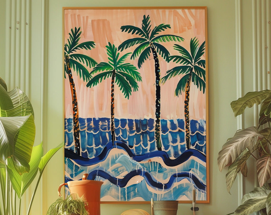 Henri Matisse Art, Kitchen Wall Print, Dopamine Decor, Psychedelic Art ...