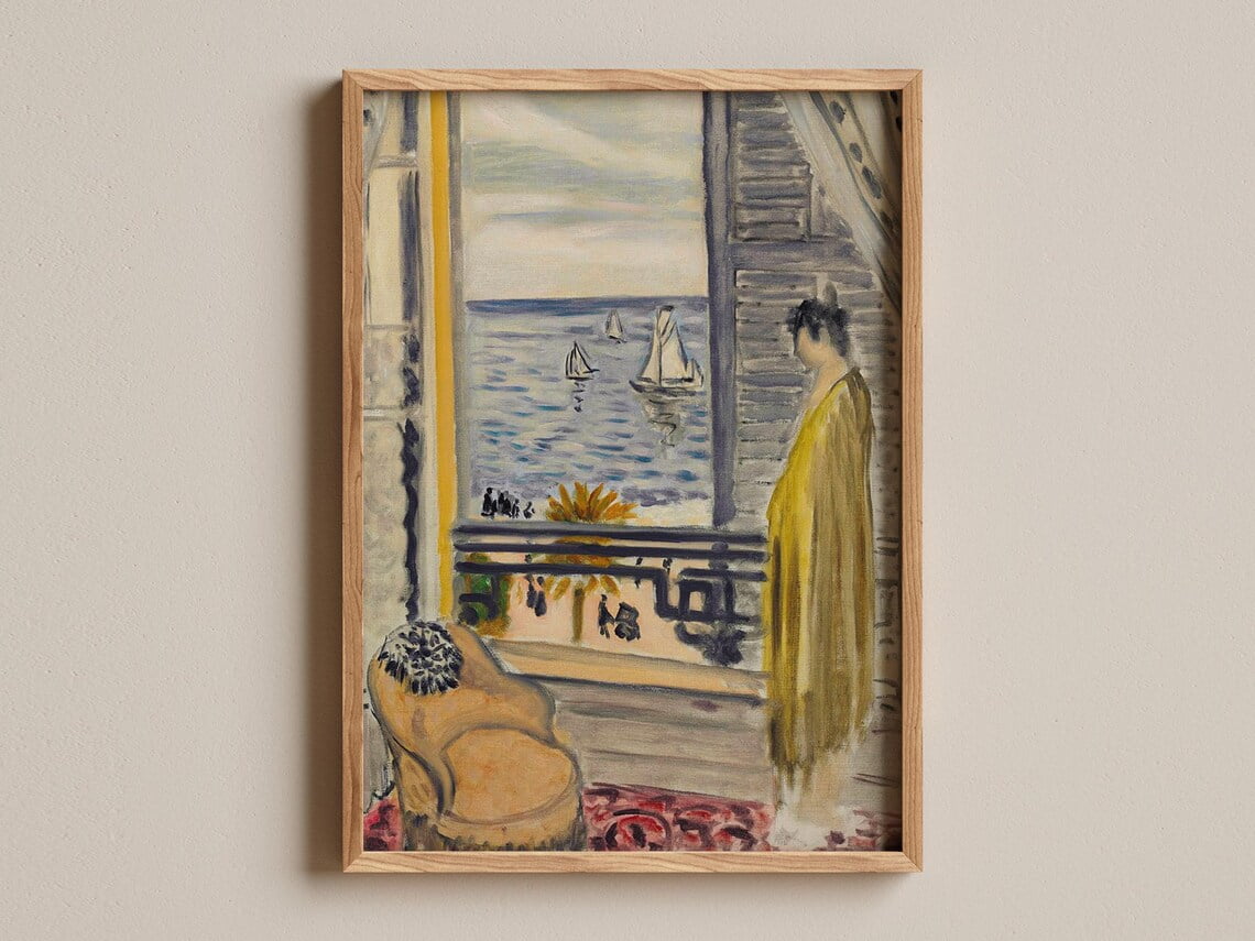 Henri Matisse Art Print, Femme Auprès De La Fenêtre, Woman By The ...