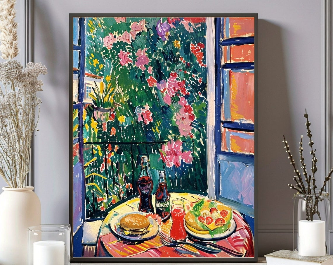 Henri Matisse Breakfast Print, Henri Matisse Poster, Matissevintage ...