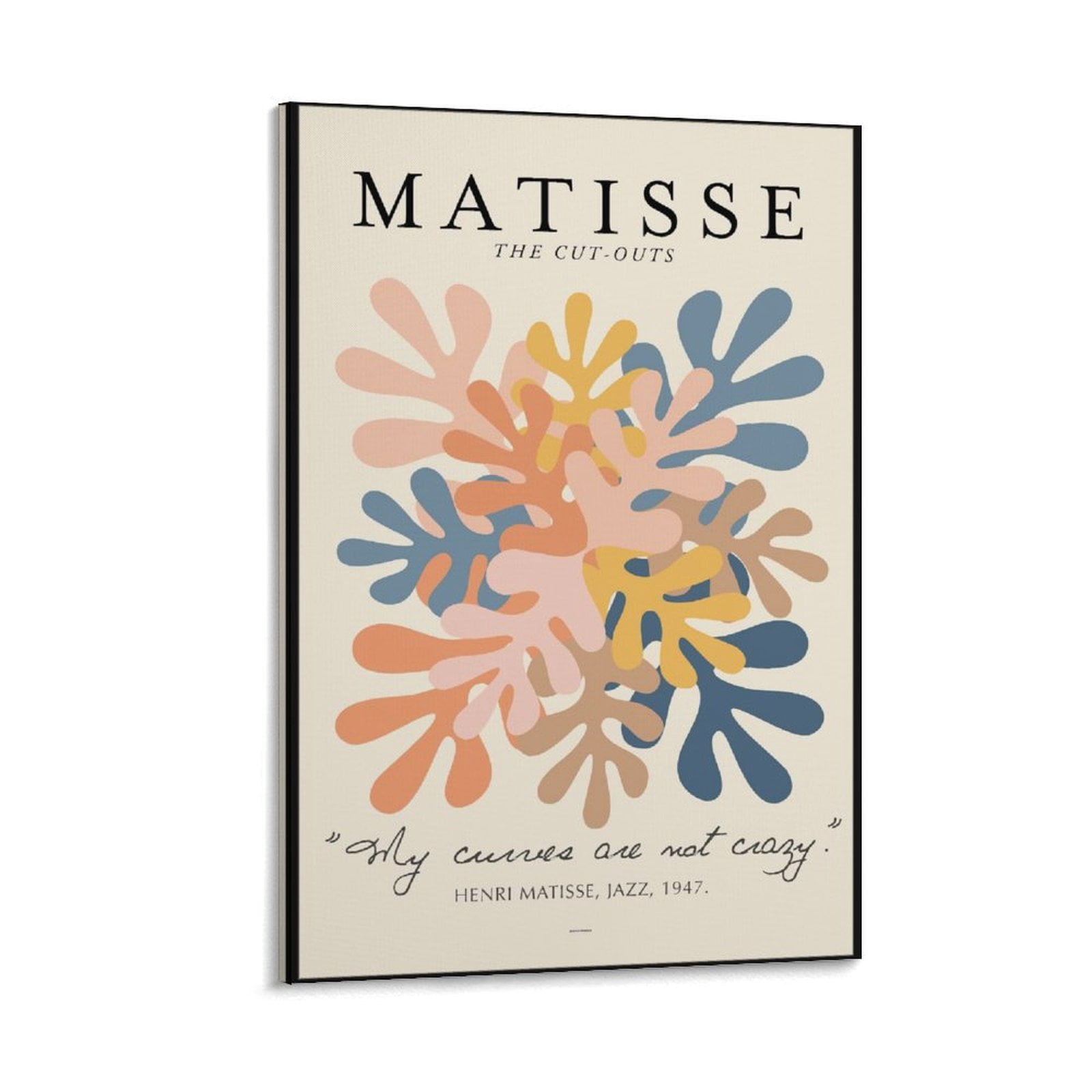 Henri Matisse Canvas Oil Paintings Colorful Abstract Poster Posters ...
