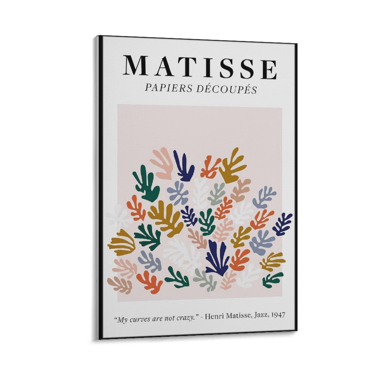 Henri Matisse Canvas Oil Paintings Colorful Abstract Posters Home Decor ...