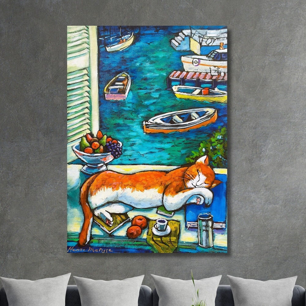 Henri Matisse Cat Poster,Matisse Wall Art,Living Room Decor,Kids Room ...