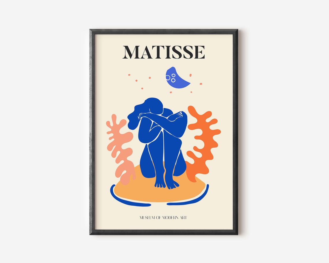 Henri Matisse Exhibition Poster, Famous Gallery Wall Art Print, Boho ...