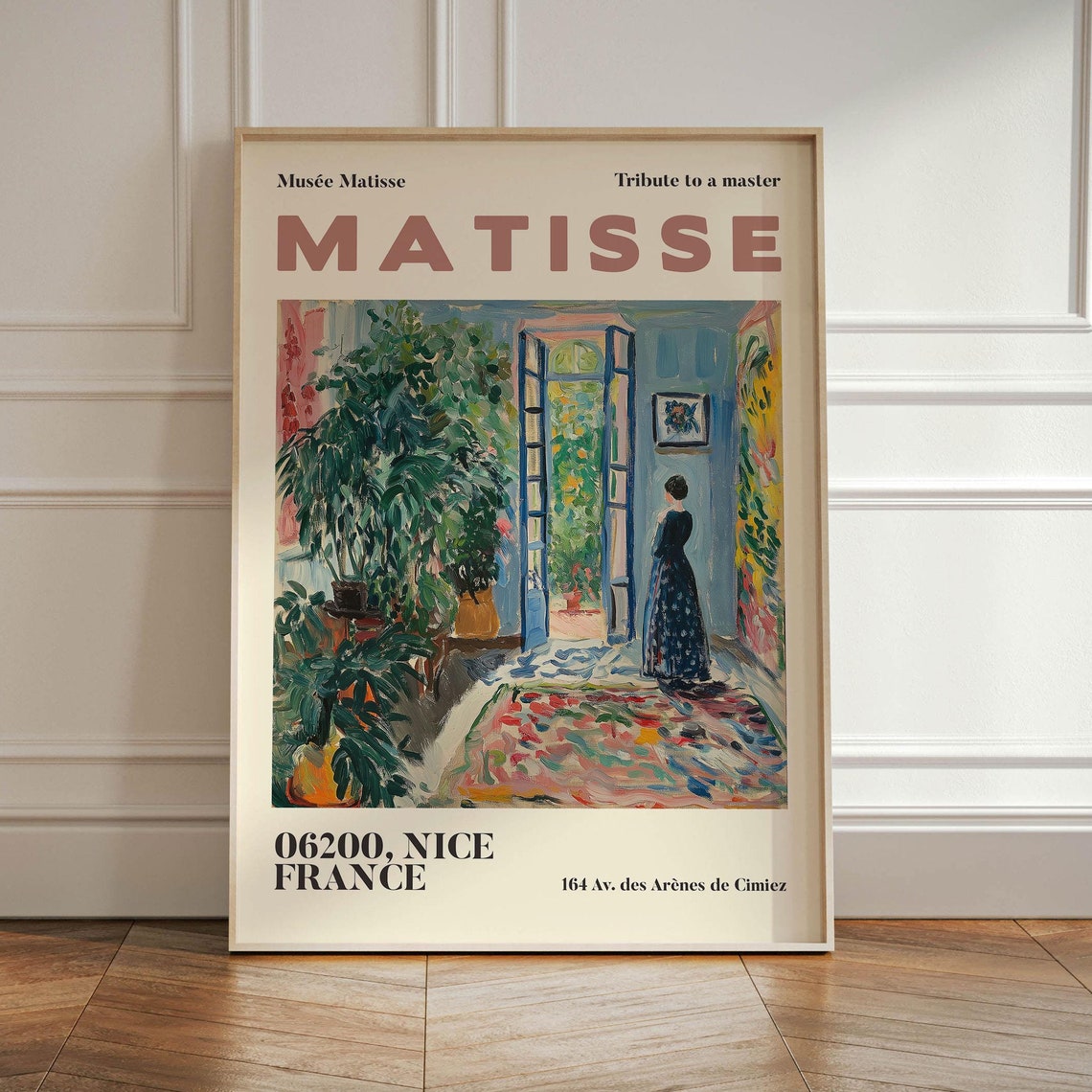 Henri Matisse Exhibition Poster, Famous Gallery Wall Art Print ...