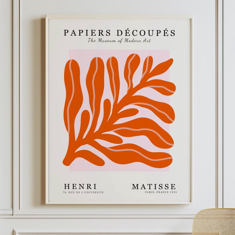 Henri Matisse Exhibition Poster, Printable Wall Art, Cutout Museum ...