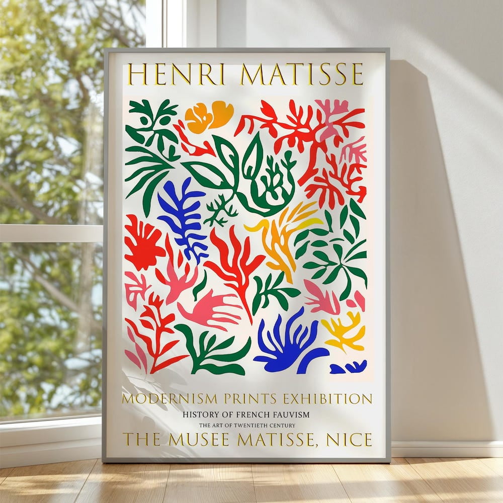 Henri Matisse Flowers Print, Matisse Exhibition Poster, Matisse Poster ...