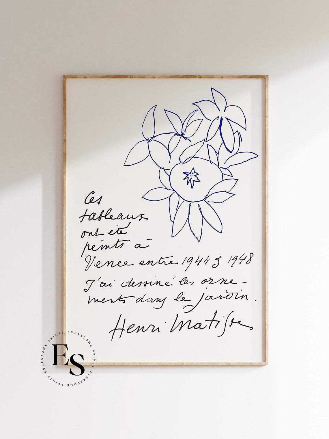 Henri Matisse, Flowers (Verve, 1948), Matisse Print, Lithograph Print ...