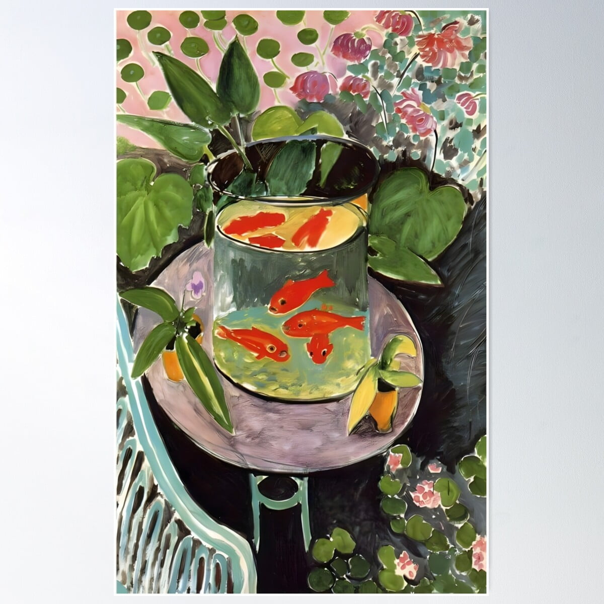 Henri Matisse Goldfish | Fauvism Painting Print | Modern Colorful ...