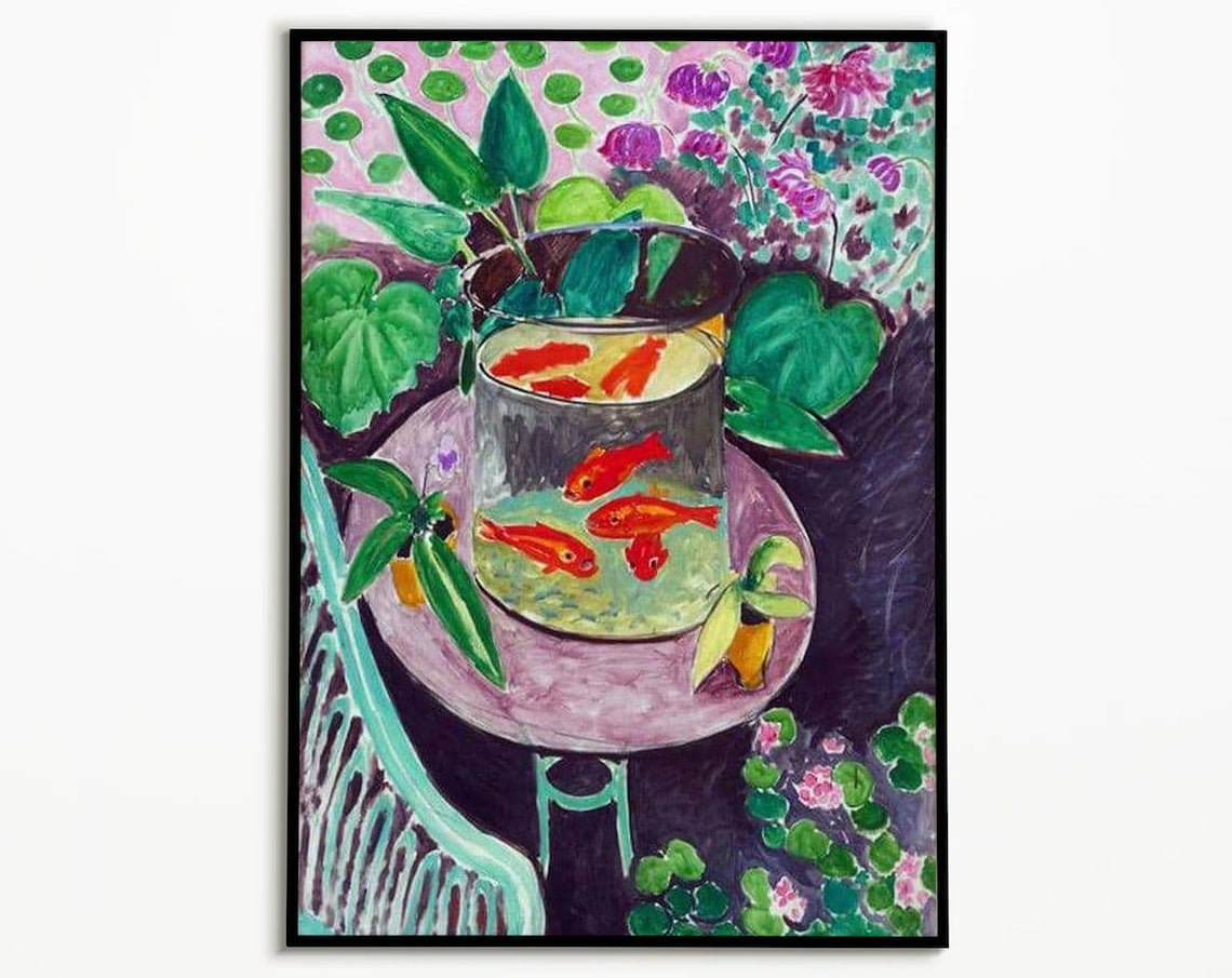 Henri Matisse Goldfish, Matisse Poster, Matisse Painting, Matisse ...