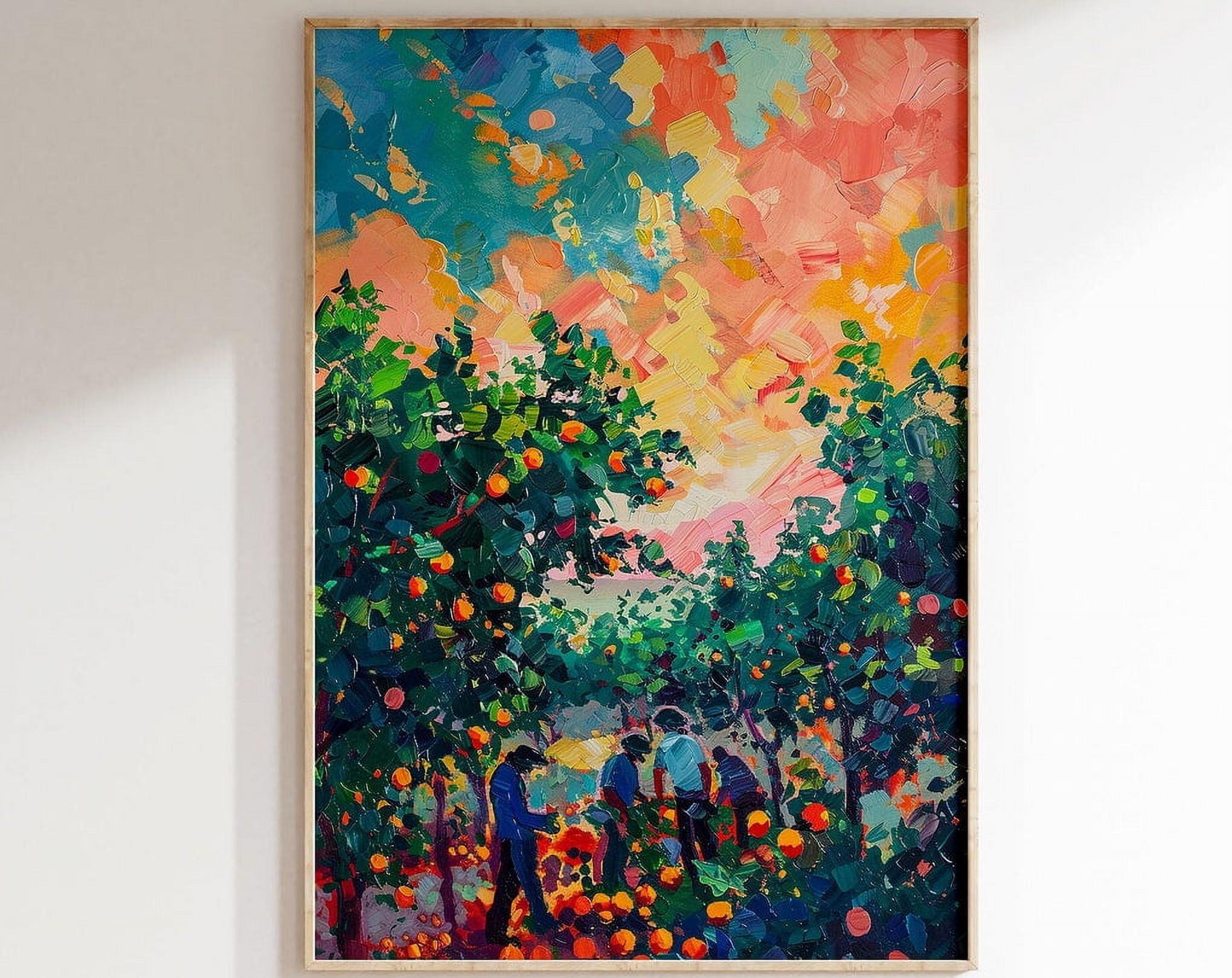 Henri Matisse Inspired Poster, Colorful Framed Henri Matisse Print ...