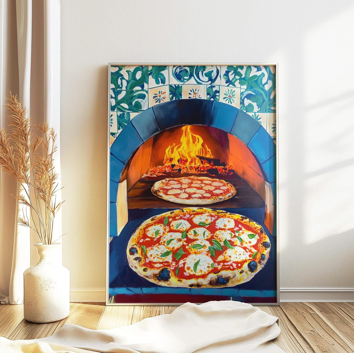 Henri Matisse Inspired Poster, Pizza Print, Pizza Poster, Matisse Art ...