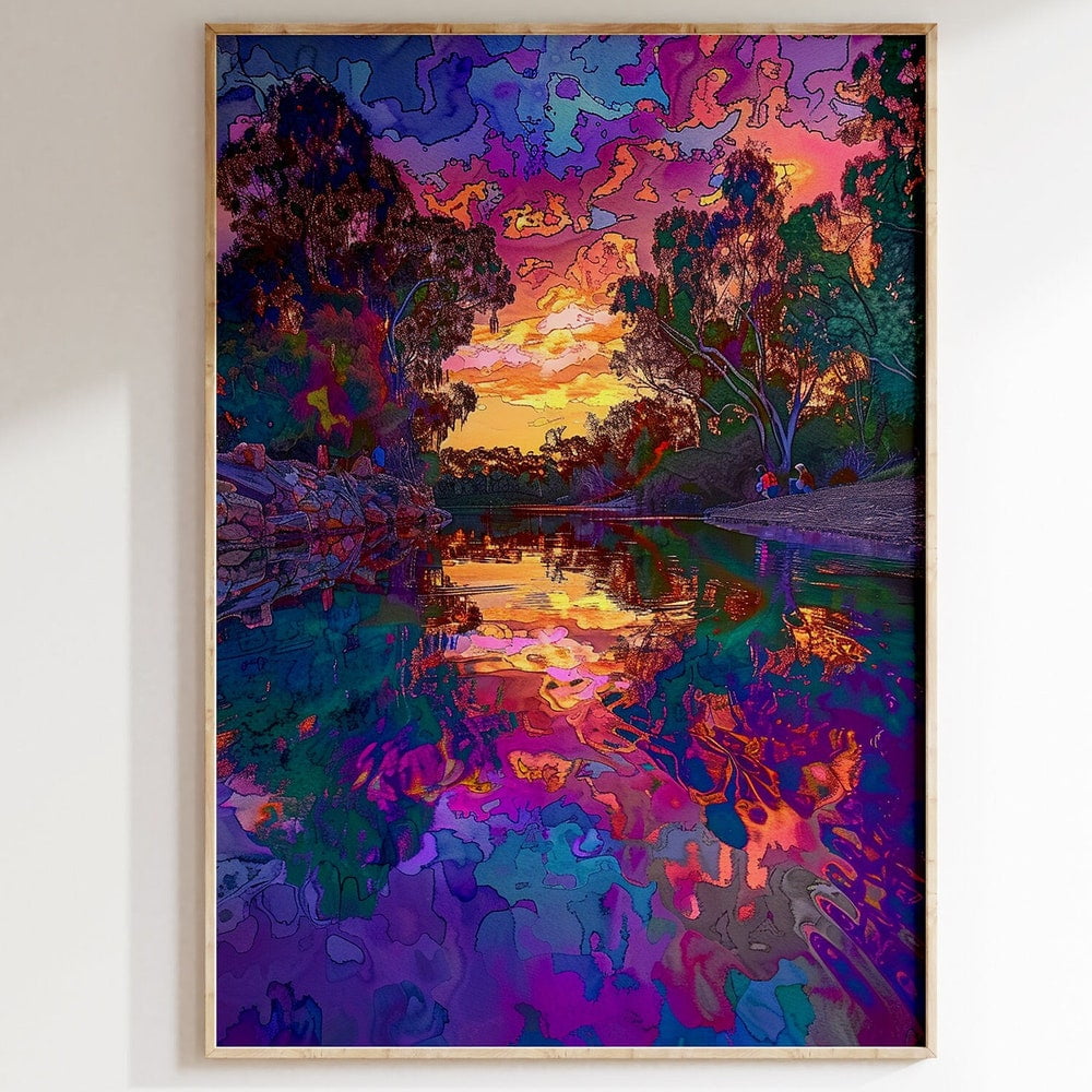 Henri Matisse Inspired Print With Frame, Colorful Matisse Poster ...