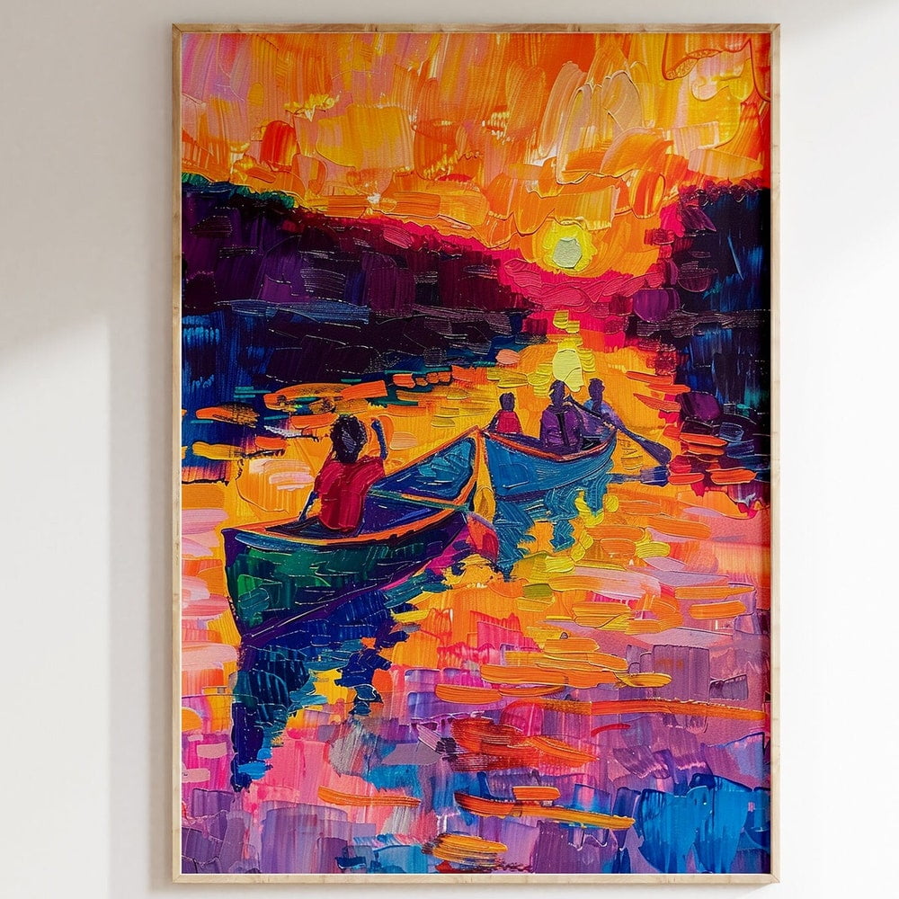 Henri Matisse Inspired Print With Frame, Colorful Matisse Poster ...