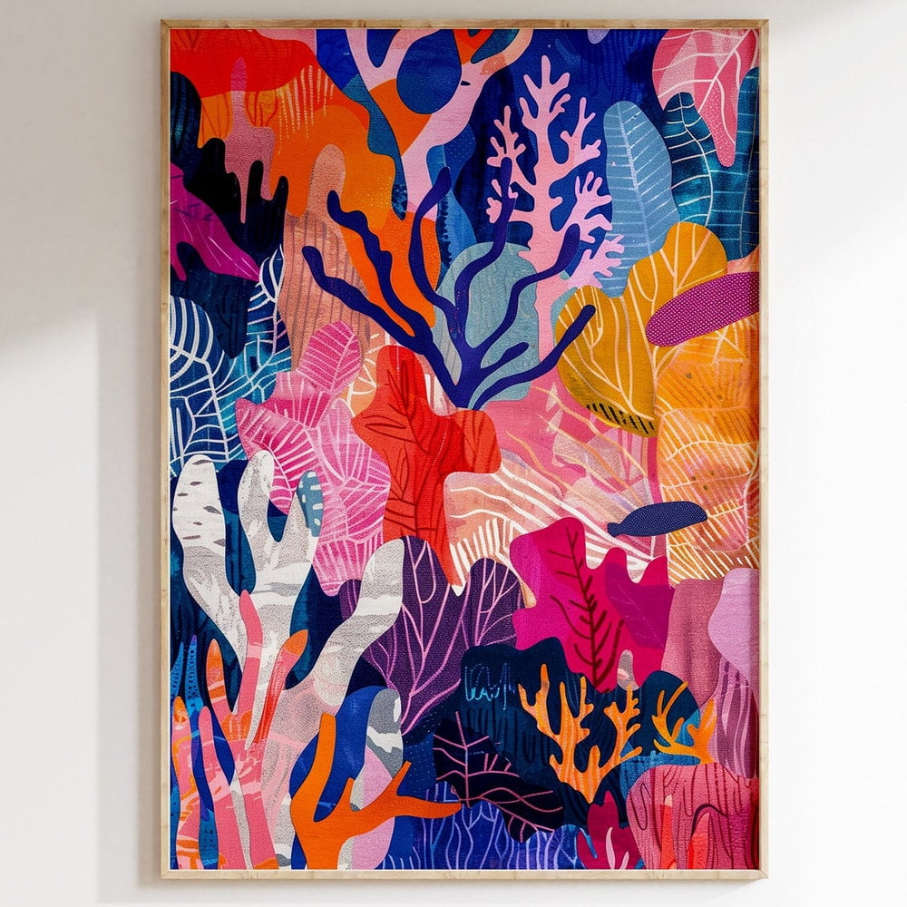 Henri Matisse Inspired Print With Frame, Exhibition Gallery Wall ...